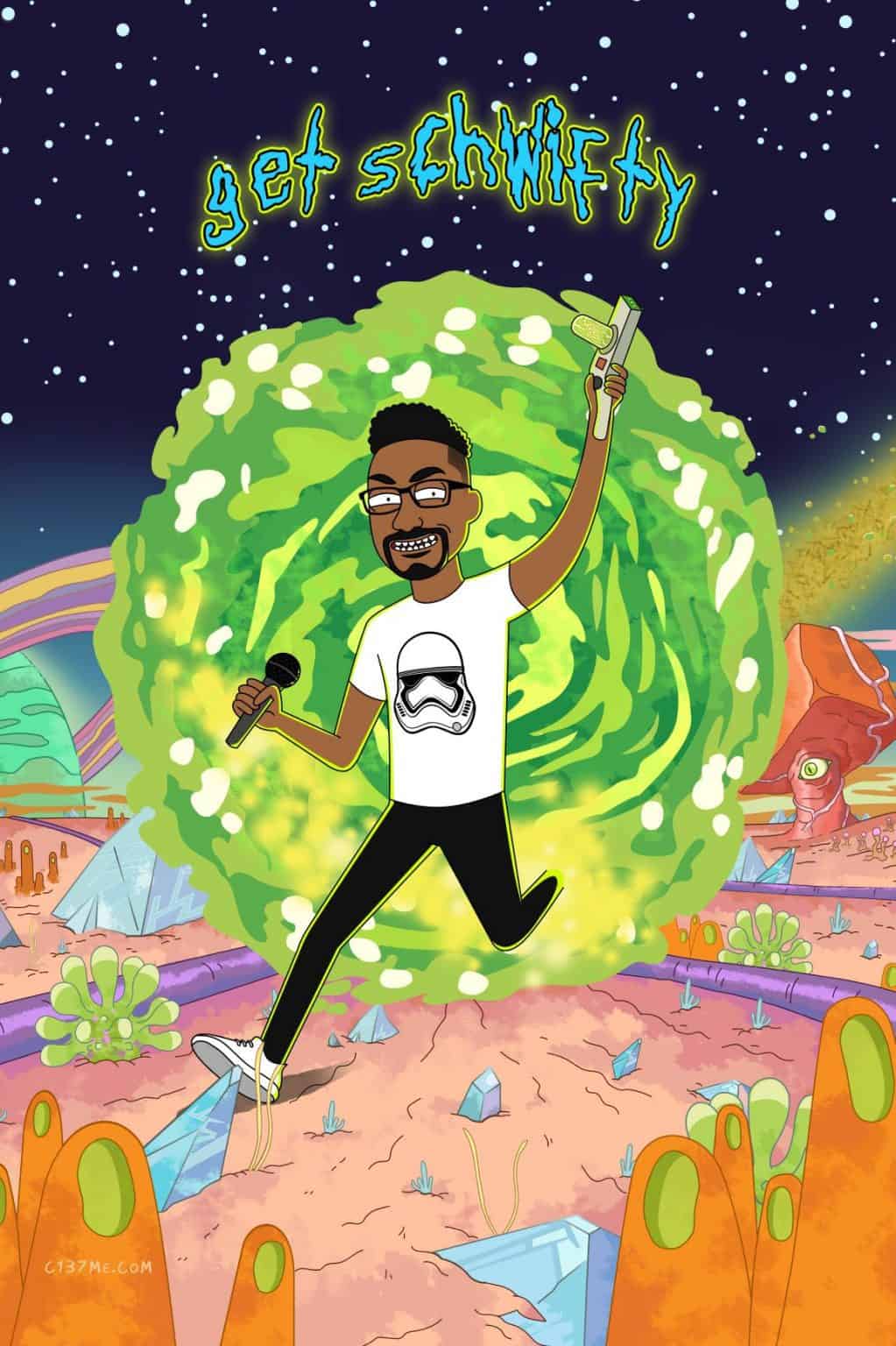 C-137 Me | Become a Rick and Morty Character | Rick and Morty Portrait